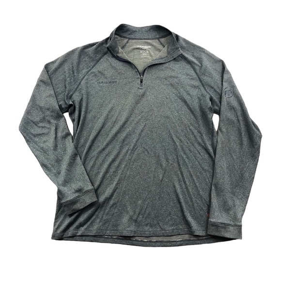 Mammut | Shirts | Mammut Base Layer Wool Blend Half Zip Pollover | Poshmark